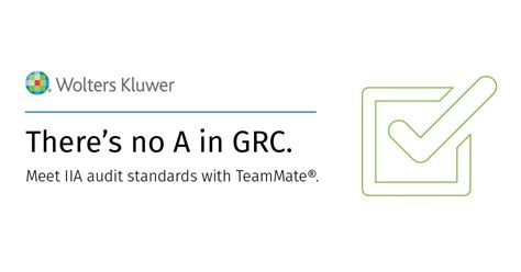 Wolters Kluwer Teammate Audit Solutions On Linkedin Theres No A In Grc
