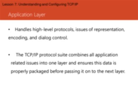 SOLUTION Understanding And Configuring Tcp Ip Studypool