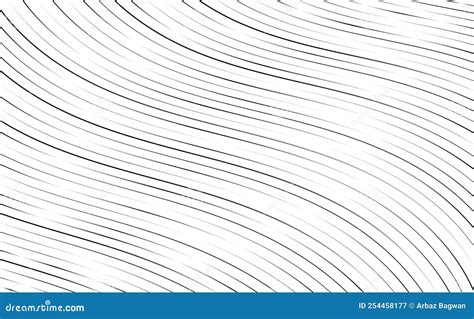 Curved Angle Lines Pattern Background Stock Vector Illustration Of