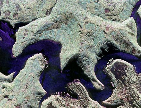 One Of The First Fully Polarimetric L Band Image Of F Sar Acquired