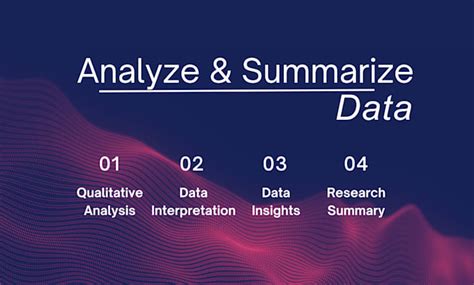 Analyze And Summarize Your Data By Hinudesigns Fiverr