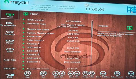 Request Unlock Advanced Menu Insyde Bios Bios Modding Requests Win Raid Forum