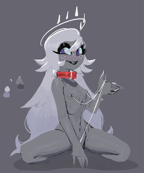 Rule 34 Blush Brialzebubbie Collar Colored Sketch Emily Hazbin Hotel