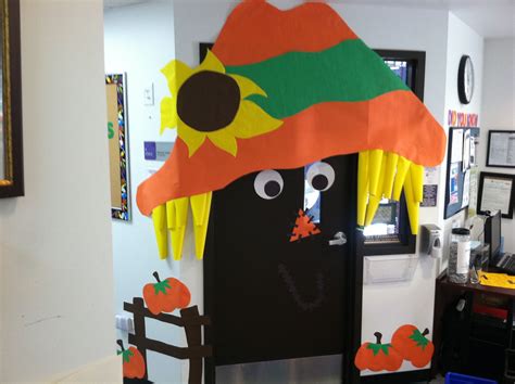 Scarecrow Classroom Door Decoration