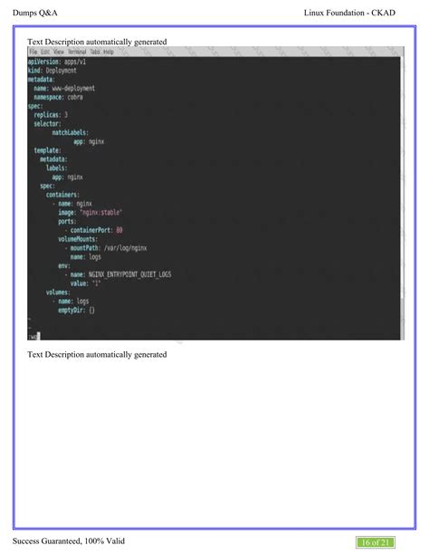 Verified Ckad Exam Questions And Answers Pdf