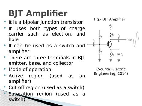 Amplifier Circuits Types Characteristics And Applications