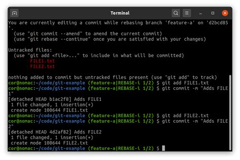 Splitting Commits Using Git Rebase Marks Blog