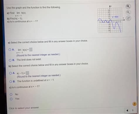 Solved Ay Use The Graph And The Function To Find The