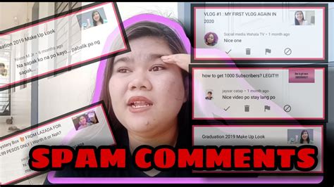 Spam Comments Youtube