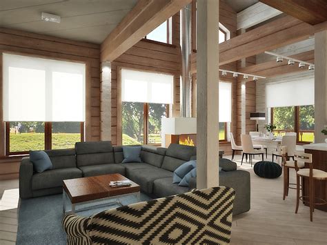 Окна В Доме Из Бруса Фото — Фото