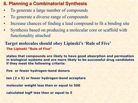 Ppt Combinatorial Chemistry And Library Design By Prof K N Rajini