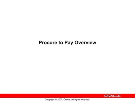 P2p Cycle In Oracle Cloud Fusion Pptx