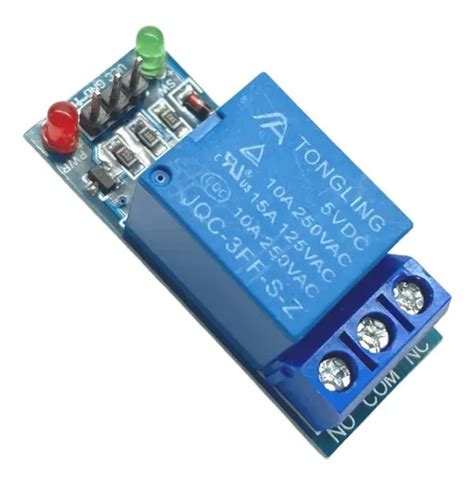 Módulo Rele 1 Canal 5v Arduino Pic Arm Nodemcu Esp8266 Mercadolivre