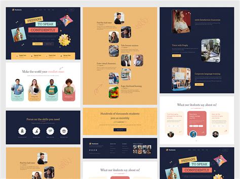 Edtech Landing Page By 300mind Uiux For 300mind On Dribbble
