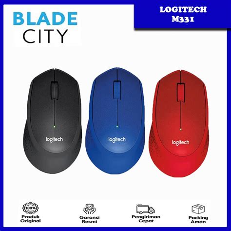 Jual Mouse Wireless Logitech M331 Silent Plus Mouse Garansi Resmi 1 Tahun Shopee Indonesia