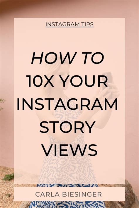 Increase Your Instagram Story Views — Carla Biesinger Instagram Story