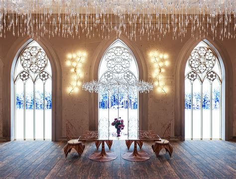 Интерьер кафе и ресторана в модернизме проекта «s L A V I C A от студии дизайна Noartist