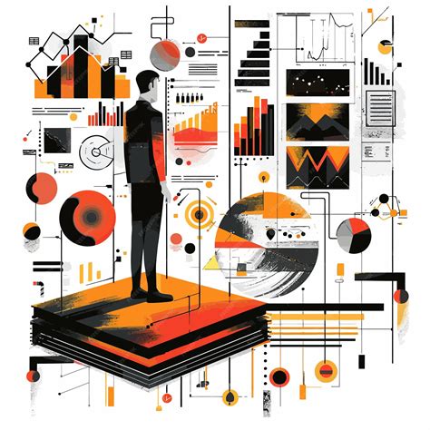 Premium Vector Data Analytics Vector Illustrationanalyzing