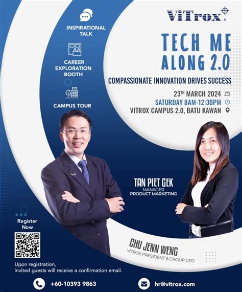 Tech Me Along 2 0 By Vitrox Penang Career Assistance And Talent Centre