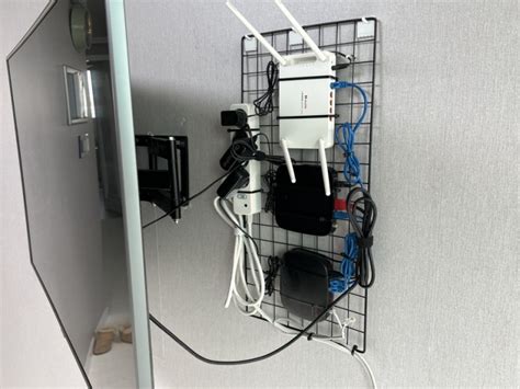셋탑박스 숨기기 다이소템으로 벽걸이티비 선정리 셀프로하는 법 네이버 블로그