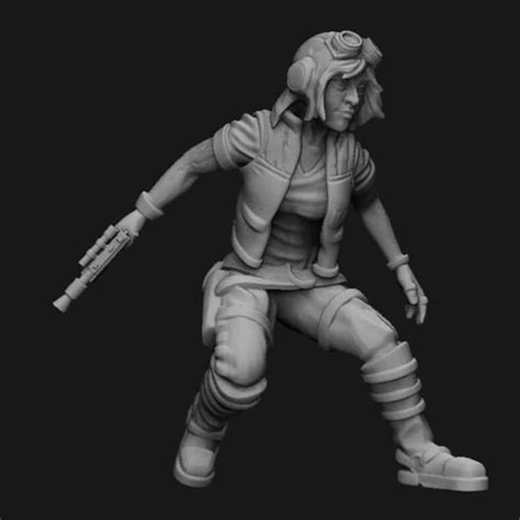 Professor Moxi 3d Model By 3dprintingdesigner