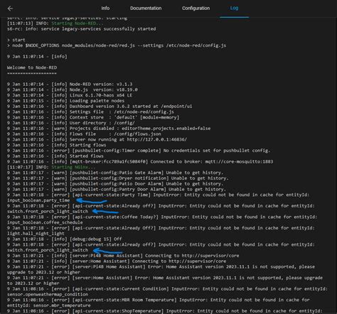 Issues With Node Red Cannot Find Entityid Node Red Home Assistant