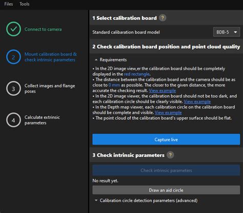 Manual Calibration In The Eye In Hand Setup Four Axis Robots Using Multiple Random