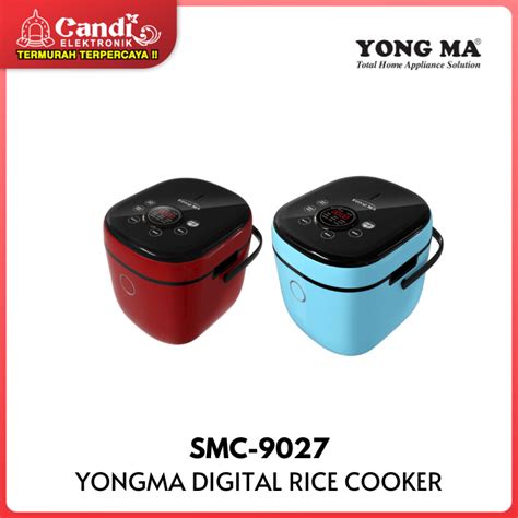 Jual Yongma Digital Rice Cooker 2 Liter Smc 9027 Shopee Indonesia