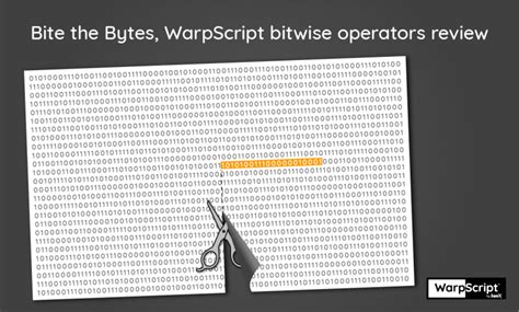 Bite The Bytes Warpscript Bitwise Operators Review Senx