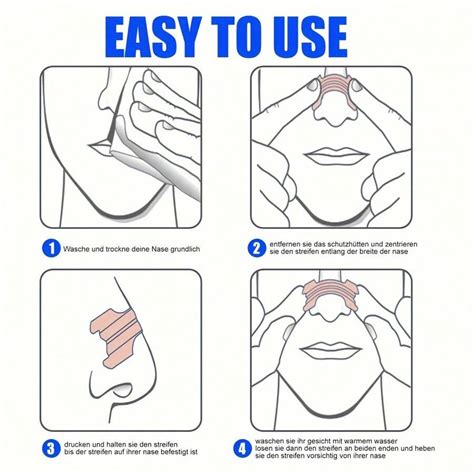 100pcspack Anti Snoring Nasal Strips Help Breathing Reduce Snoring