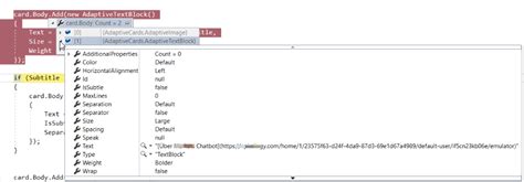 Markdown Rendering Not Working In Adaptive Cards In Local Build Issue
