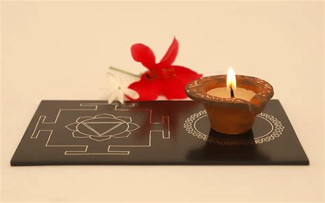 Buy Tara Yantra Diya Plate Online Indic Inspirations Indic Inspirations