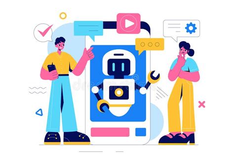 Artificial Intelligence Vector Illustration Featuring A Digital Brain