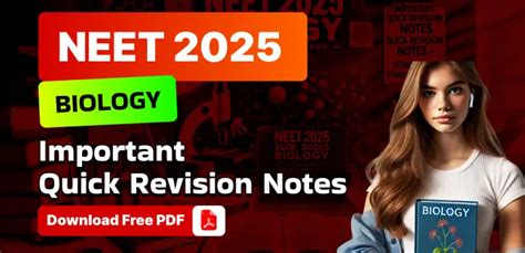 Neet 2025 Biology Short Notes Chapter Wise Revision Download Free Pdfs