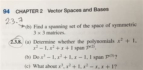 solved 3 7 a let s be the subspace of m2x2 consisting of