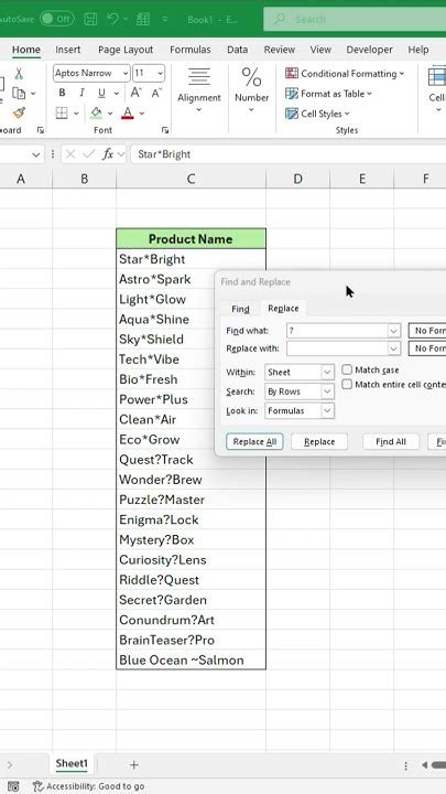 Easily Delete Asterisks In Excel Spreadsheets Now Youtube