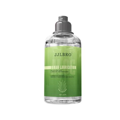 Jjlbro Aloe Vera Lubricant 150ml No Wash Licking Human Body Lubricant