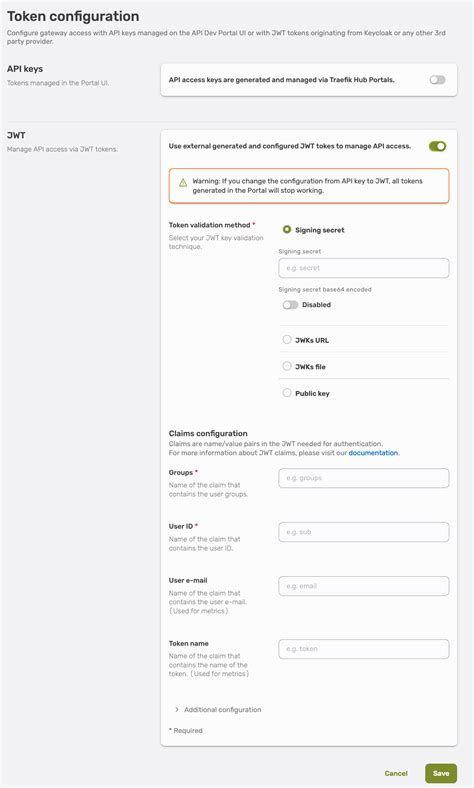 Json Web Tokens Traefik Hub Documentation