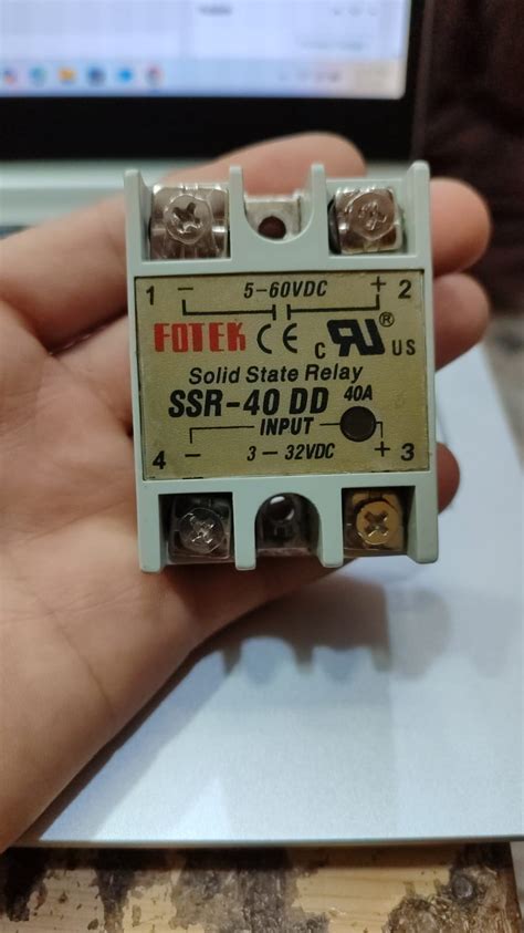 Oragnal Solid State Relay Dc Output Ssr 40dd Electronic Store