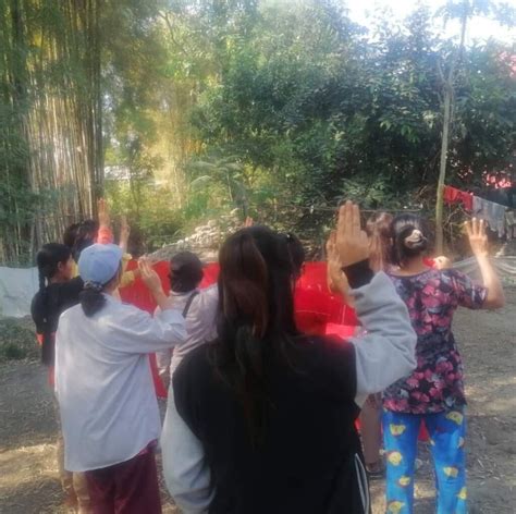 ကလေးမြို့ ပင်မသပိတ် အင်အားစုများ စစ်အာဏာရှင် တော်လှန်ရေး ဆန္ဒပြ Khit