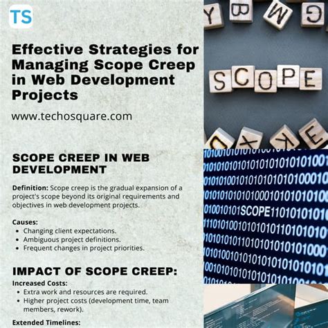 Effective Strategies For Managing Scope Creep In Web Development Projects Info Pdf