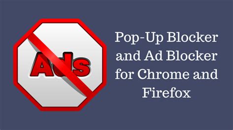 Paid And Free Pop Up Blocker Best Ad Blocker For Chrome And Firefox