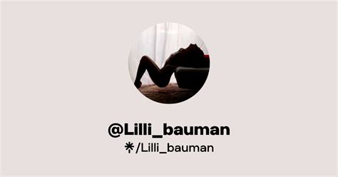 Lillibauman Instagram Tiktok Linktree