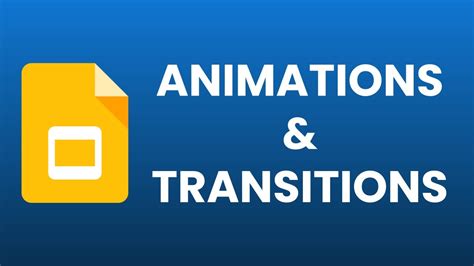Google Slides Animations And Transitions Full Tutorial YouTube