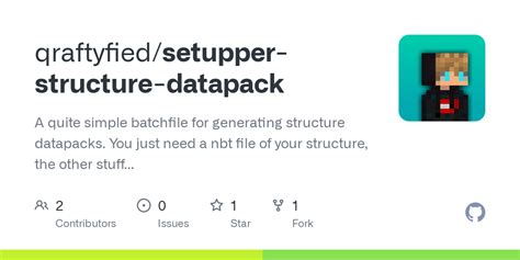 Releases · Qraftyfied Setupper Structure Datapack · Github