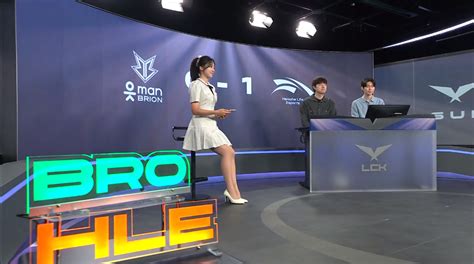 배혜지 아나운서 포니테일~ 롤 리그 오브 레전드 에펨코리아