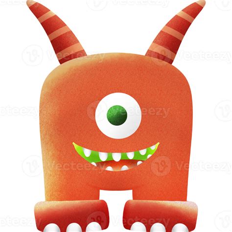 Little Orange Devil 35174691 Png