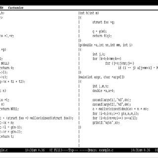Our Example C Program Download Scientific Diagram