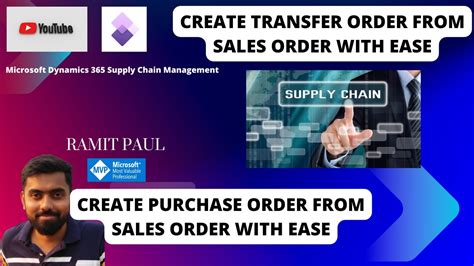 Create Transfer Orders And Purchase Orders From Sales Order In Microsoft Dynamics 365 Finance