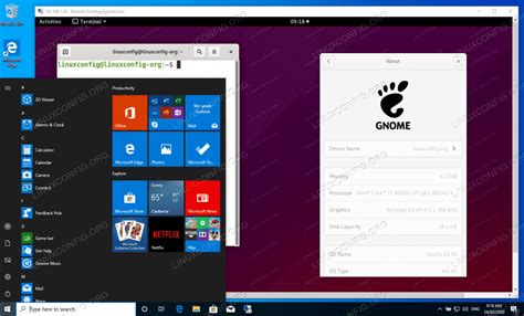 Ubuntu 2204 Remote Desktop Access From Windows 10 Linux Tutorials